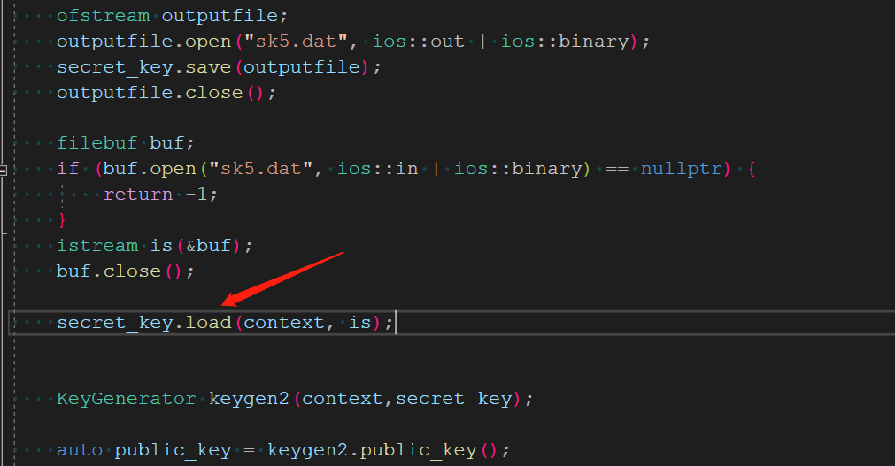 How do I get the user to enter the secret_key · Issue #418 · microsoft/SEAL · GitHub