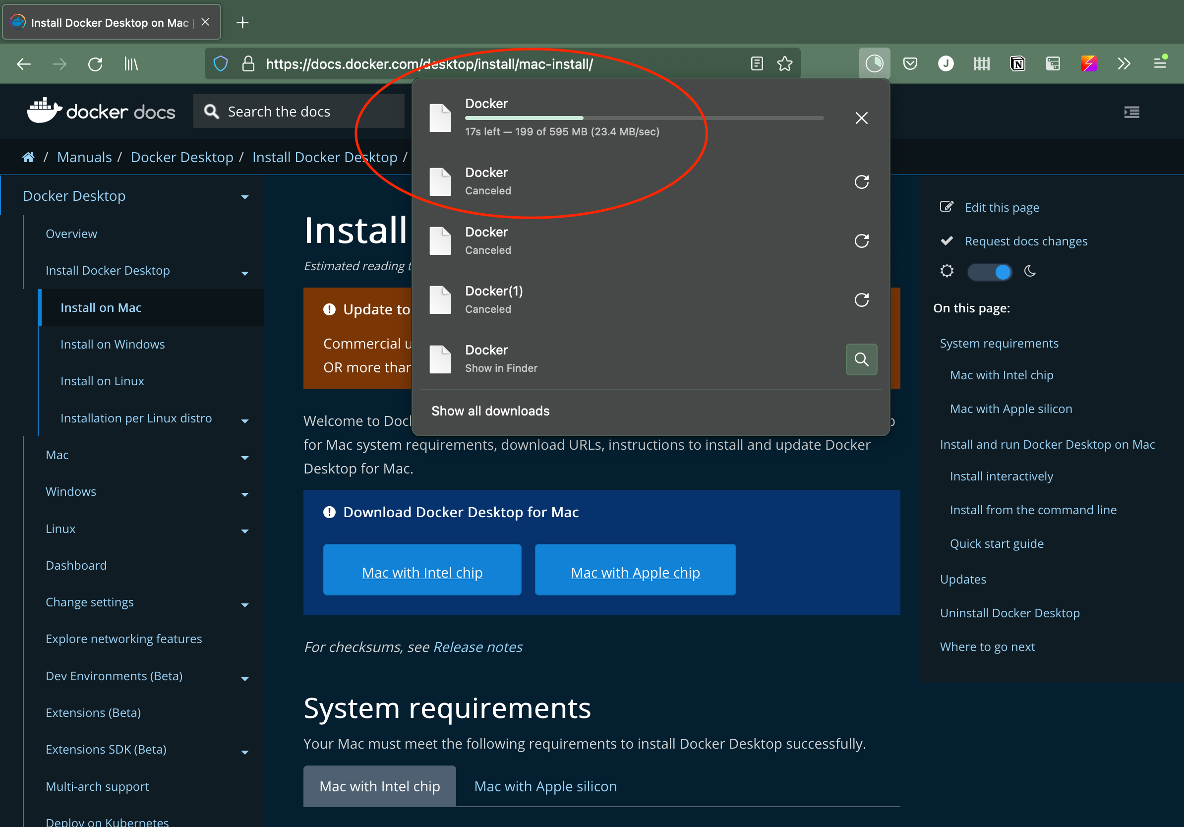Downloaded docker file does not have .dmg extension · Issue #15139 · docker/docs · GitHub