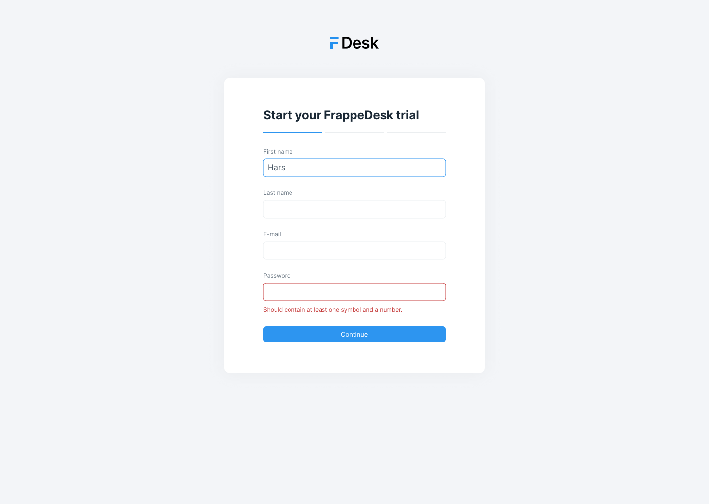feat: sign up flow · Issue #482 · frappe/helpdesk · GitHub
