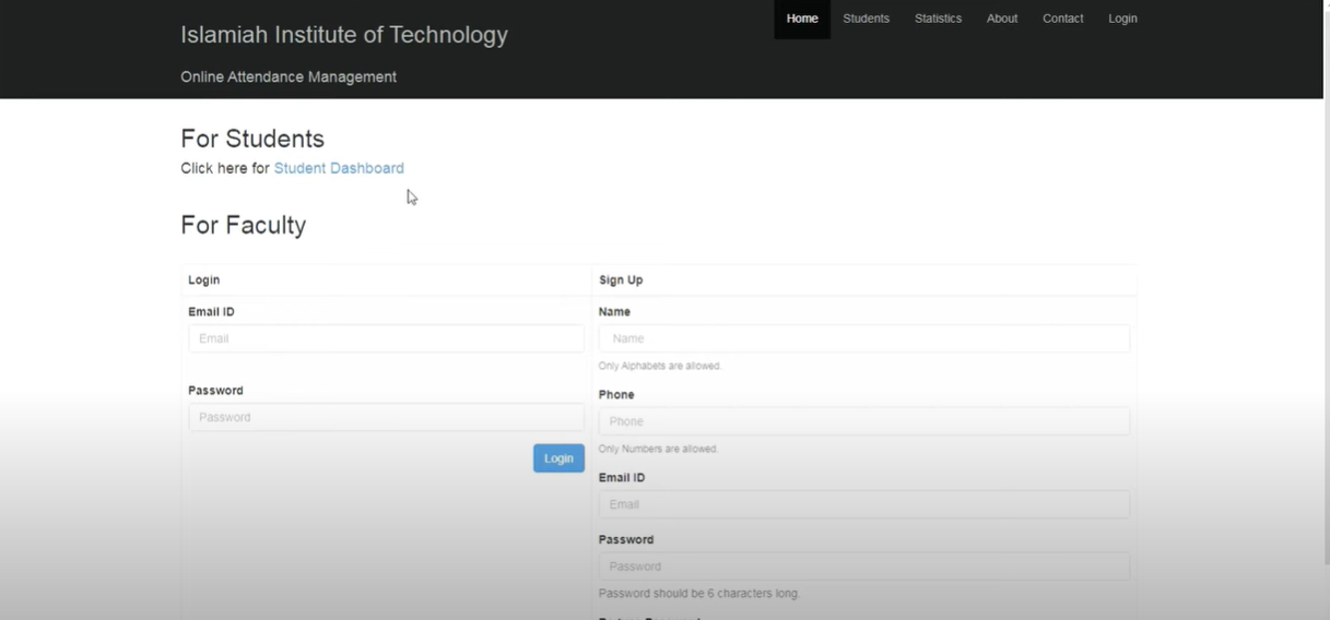 GitHub - ManasaRongala/ATTENDANCE-MANAGEMENT-SYSTEM: Student Attendance ...