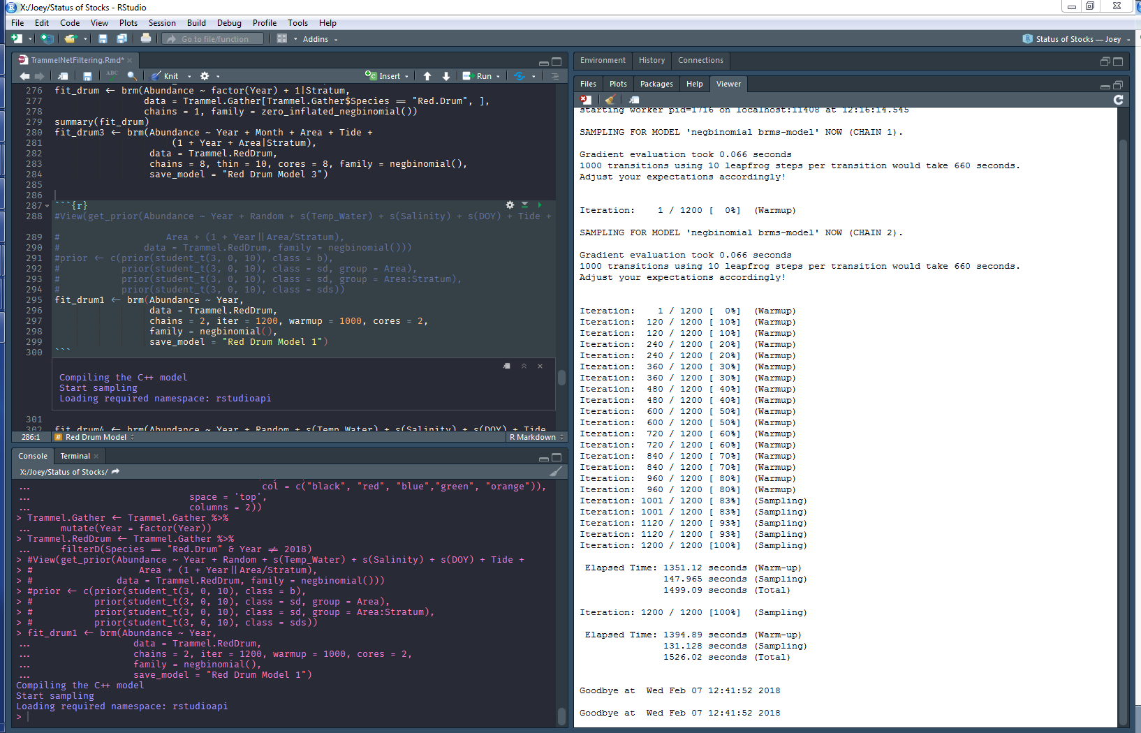 brm function causing R fatal errror · Issue #342 · paul-buerkner/brms ...