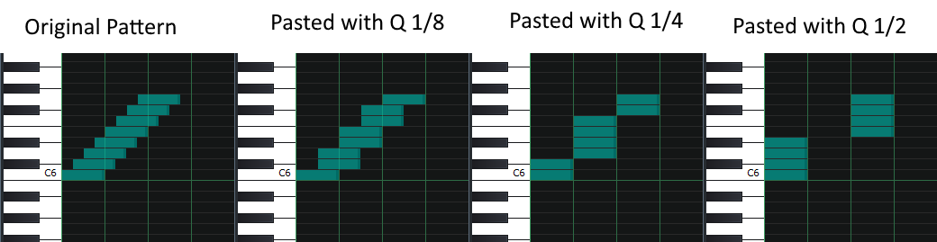 Pasted melodies are quantized · Issue #4056 · LMMS/lmms · GitHub