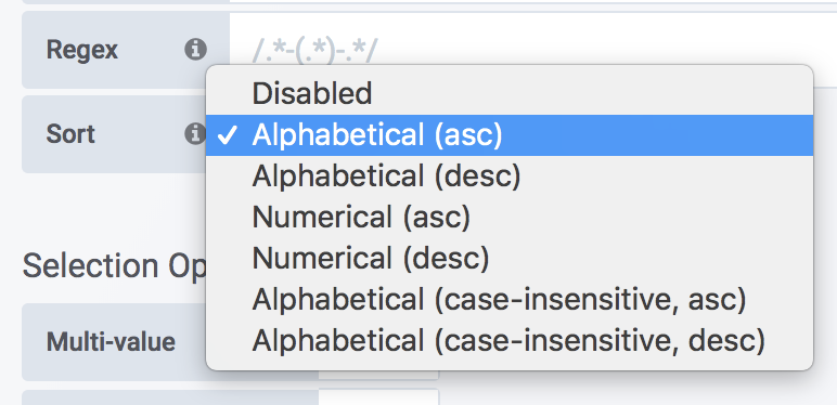 [Feature] Natural sorting in templating variables · Issue #13179 · grafana/grafana · GitHub