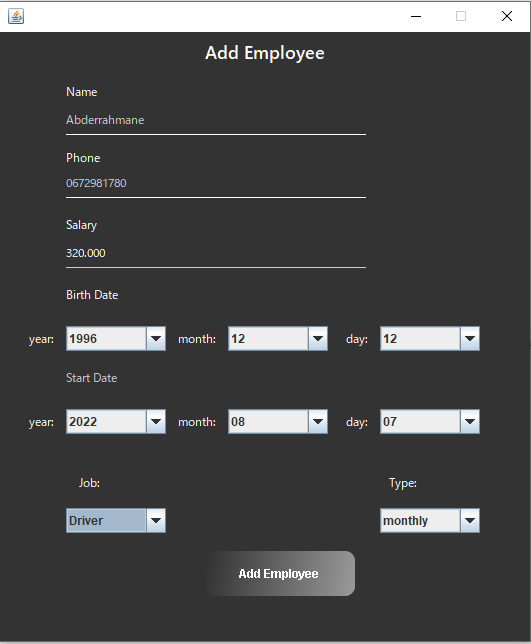 GitHub - AbderrahmaneDouha5/java-mysql-swing-EmployeeManagment