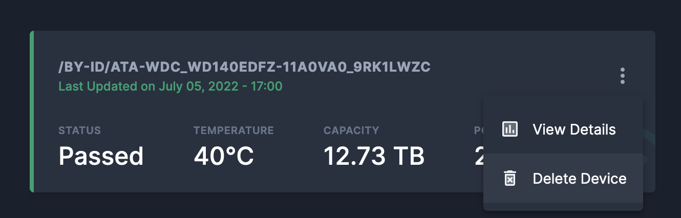 New Drive Reset Data Option · Issue #319 · AnalogJ/scrutiny · GitHub