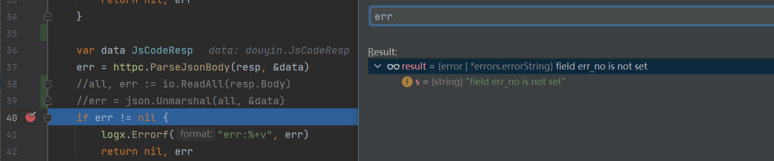 httpc reponse parse to struct err · Issue #2253 · zeromicro/go-zero · GitHub