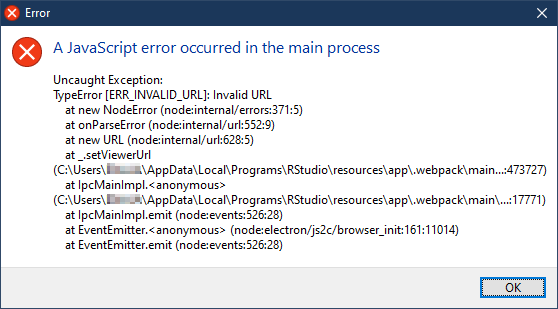JavaScript error when knitting to Viewer Pane · Issue #12244 · rstudio ...