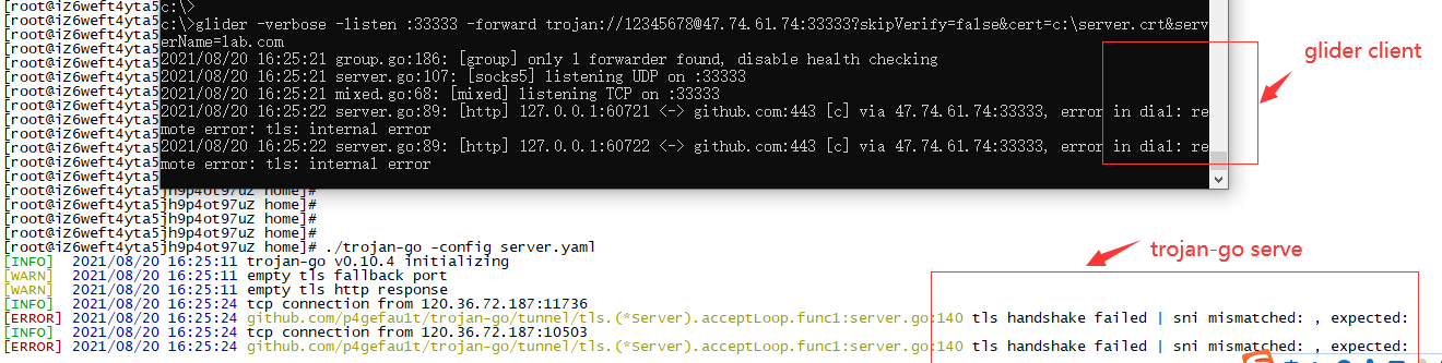 certificate signed by unknown authority · Issue #275 · nadoo/glider · GitHub