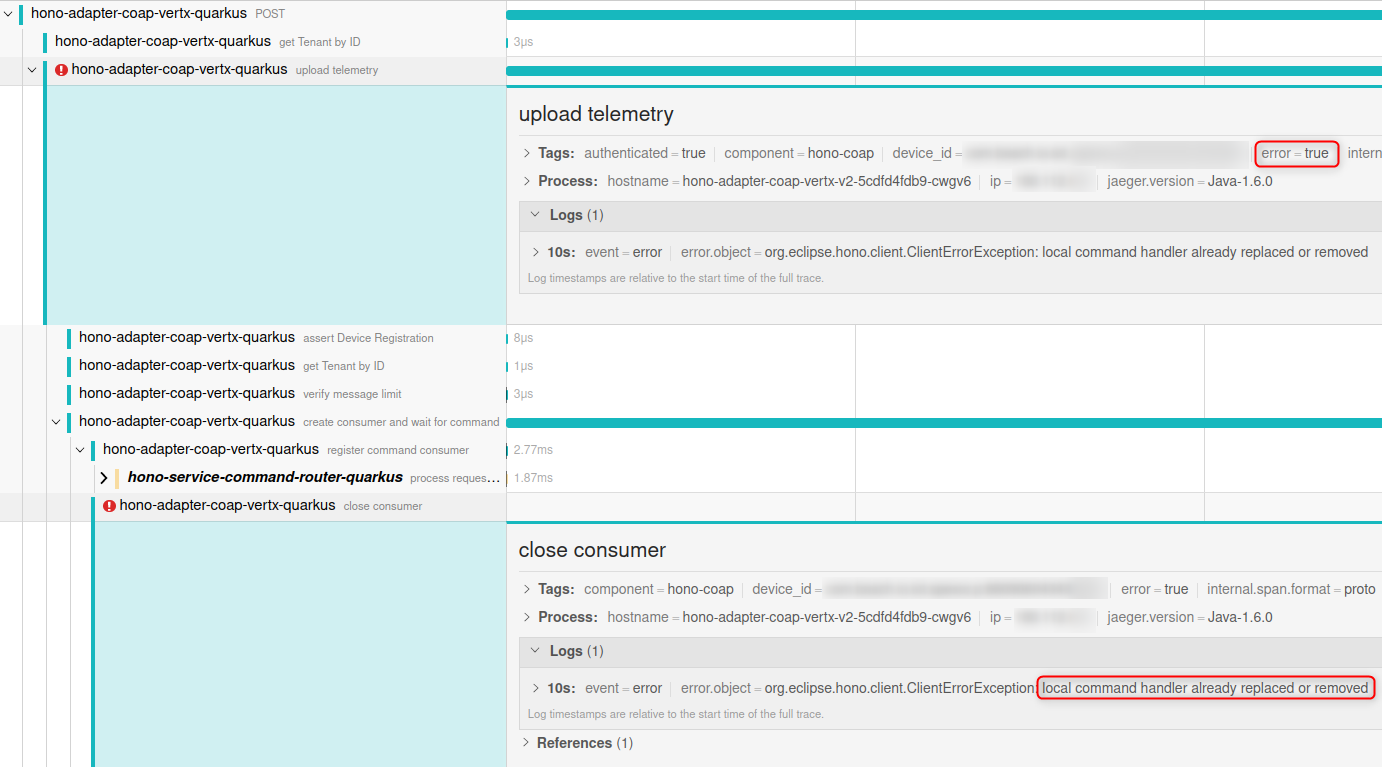 Error closing command consumer shouldn't let "upload telemetry" fail ...
