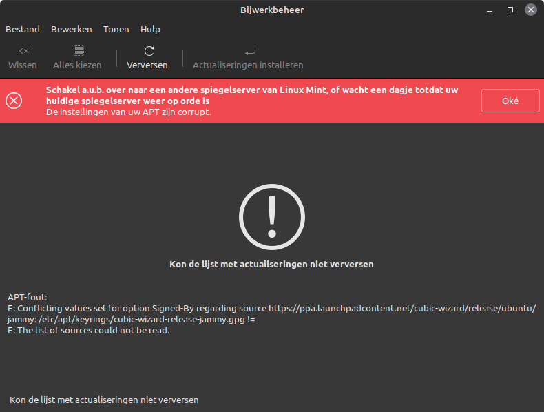 "Conflicting values set for option Signed-By regarding source" critical problem · Issue #228 ...