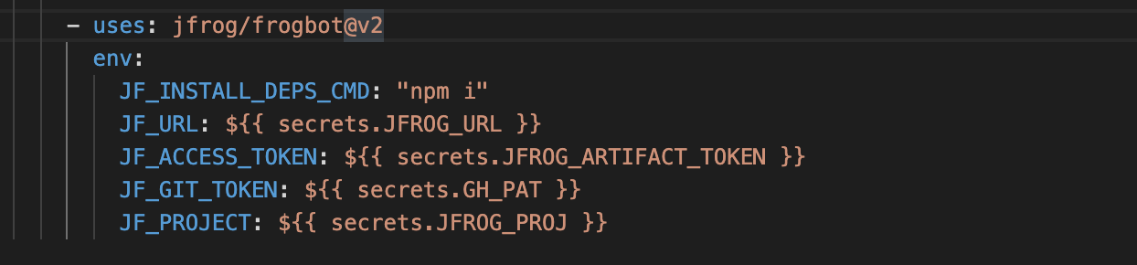 Frogbot for npm fails without debug or info · Issue #159 · jfrog ...