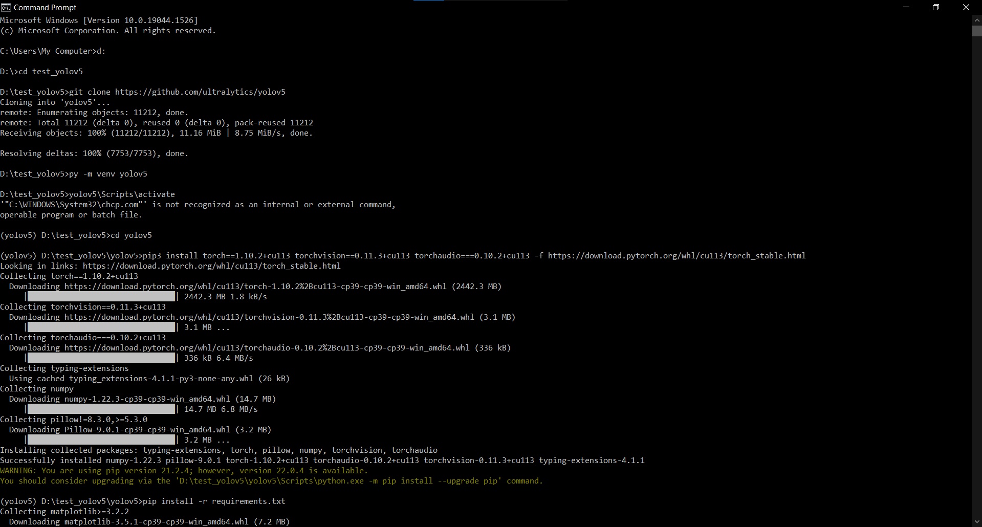 WinError 2 The system cannot find the file specified · Issue #6884 ...