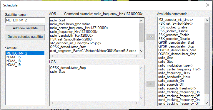SatDump Auto start. · Issue #38 · SatDump/SatDump · GitHub