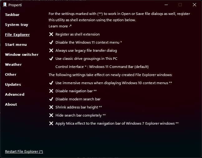 All current explorer patch versions fail with latest windows 11 build ...
