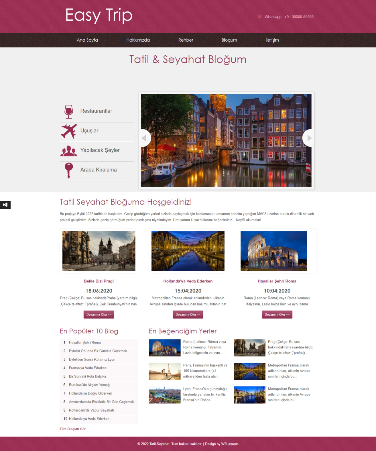 GitHub - acarnilsu/TravelTripProject