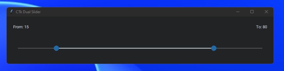 Request for a CTkDualSlider widget · Issue #564 · TomSchimansky ...