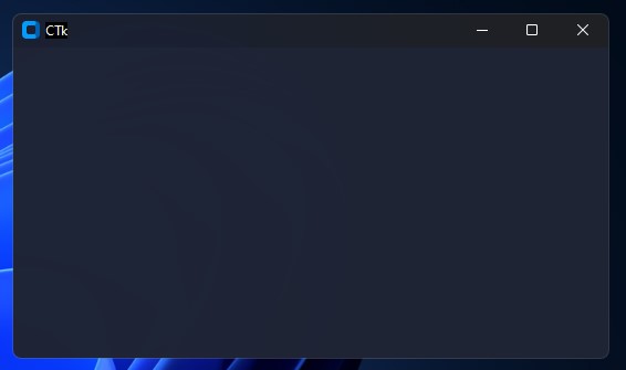 Blur effect like Windows 10 · TomSchimansky CustomTkinter · Discussion ...