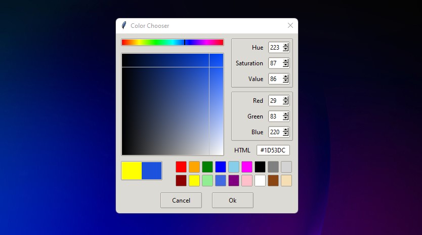 CTkColorPicker · TomSchimansky CustomTkinter · Discussion #929 · GitHub