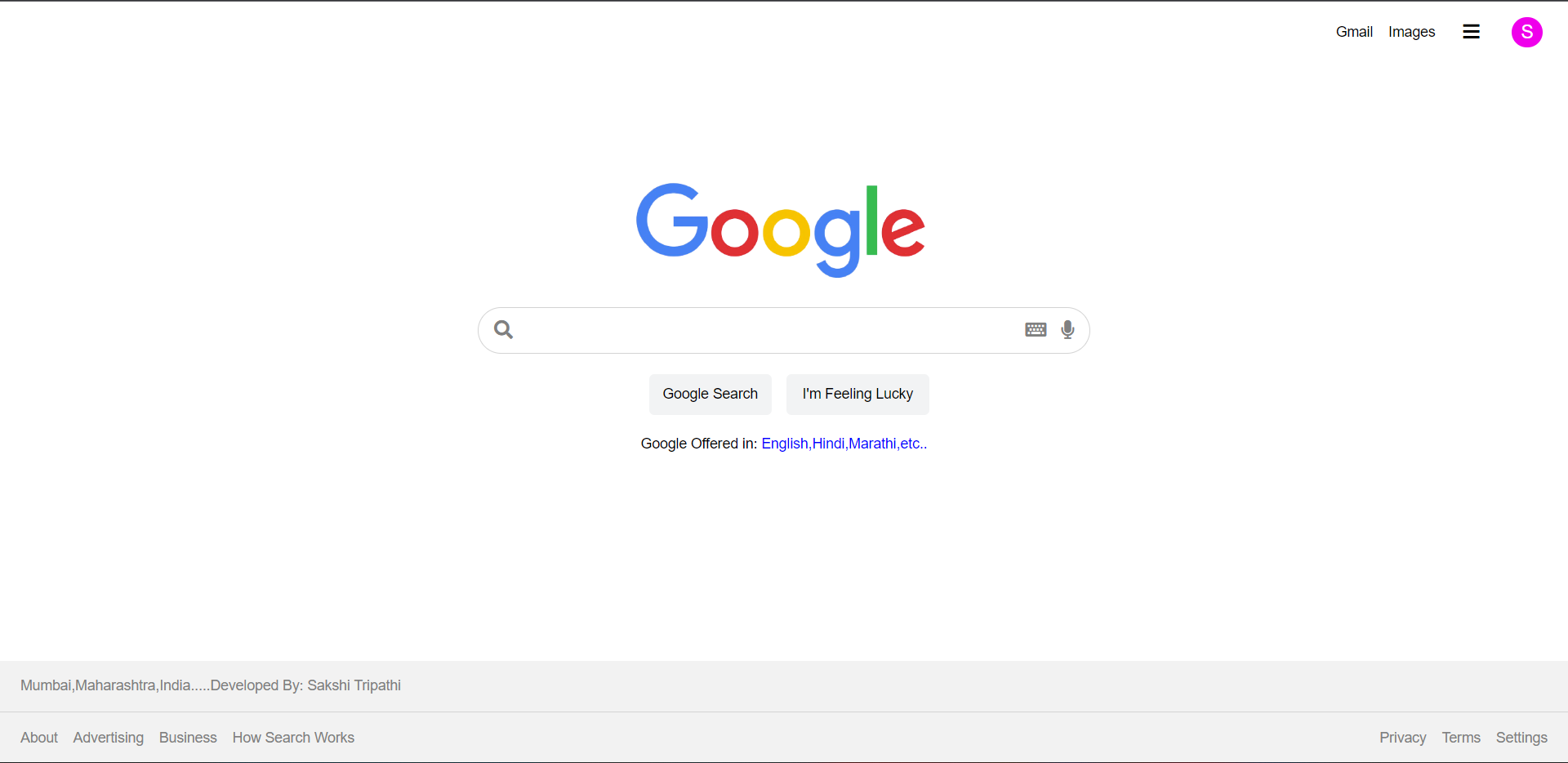 GitHub - SakshiT3/Google-Clone: Google Clone App using JavaScript
