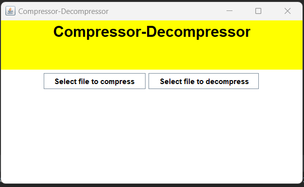 GitHub - Ankiiiitt/Compressor-Decompressor-project: By developing a Compressor-Decompressor ...
