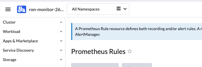 Missing namespace selector on namespaced monitoring and logging resources · Issue #4998 ...