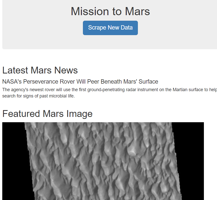 GitHub - giraruba99/Mission_to_Mars: This project is intended to collect data about mission to ...
