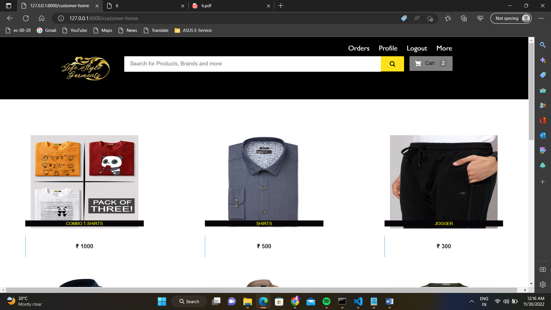 GitHub - Anusuya20/clothingmanagement