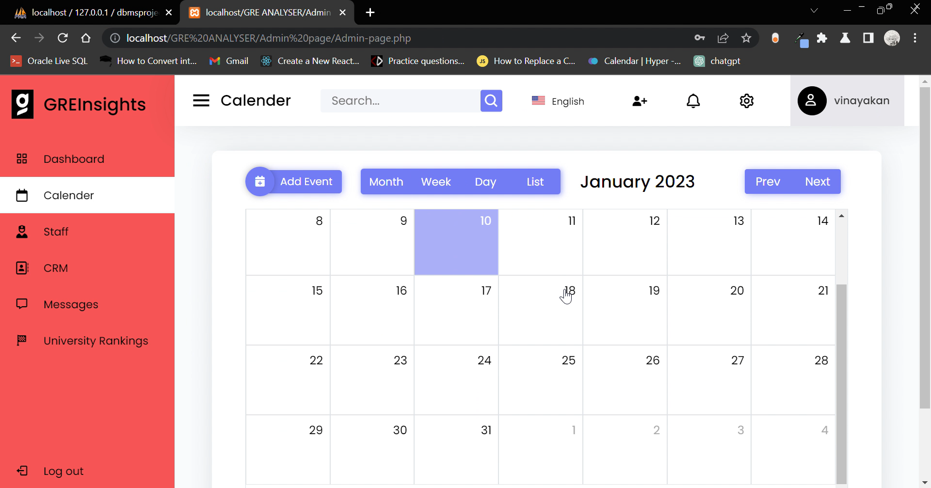 GitHub - Vinu-1975/GRE_ANALYZER_WEB_APP: A full-stack web application designed to estimate GRE ...