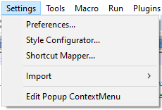 [Feature Request] Add "Edit Tab Context Menu" to Setting Menu · Issue #12769 · notepad-plus-plus ...