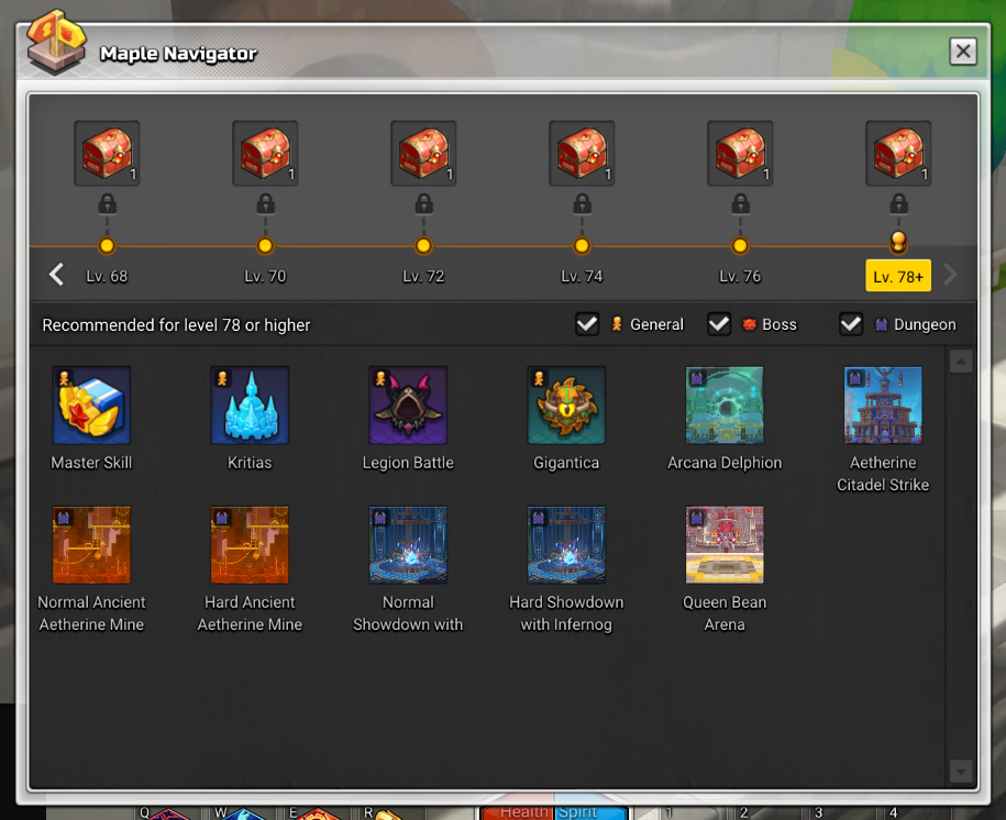 Maple Navigator infinitely stuck on needing to claim Level Reward boxes · Issue #375 · AlanMorel ...