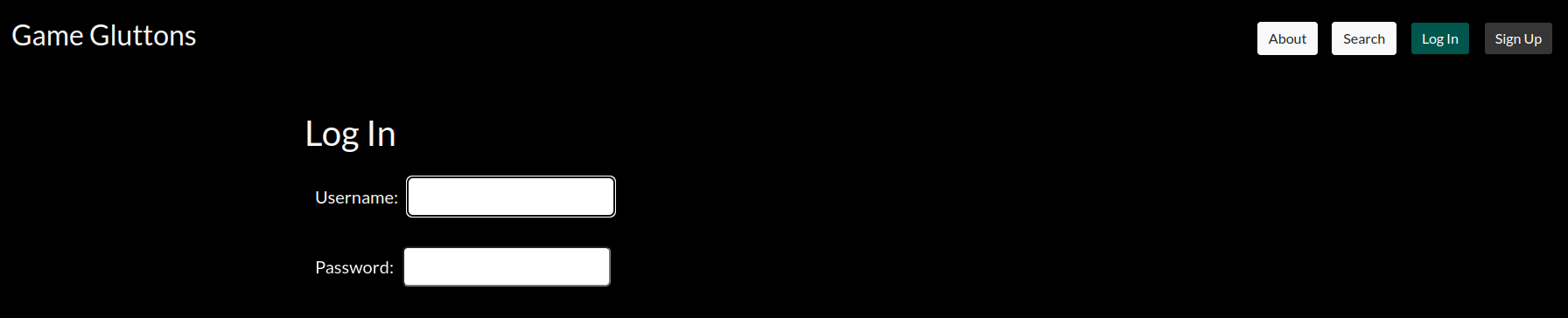 GitHub - SaidNivek/game_gluttons