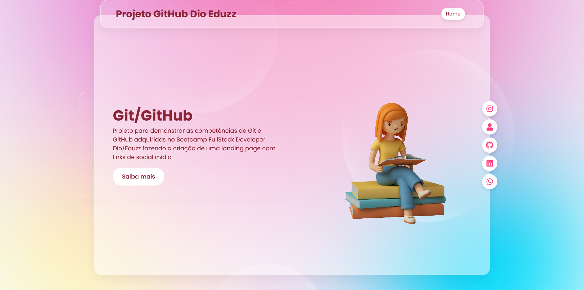 GitHub - mujapira/GitGitHubLandingPage: Projeto do Bootcamp da DIO/Eduzz para demonstrar dominio ...