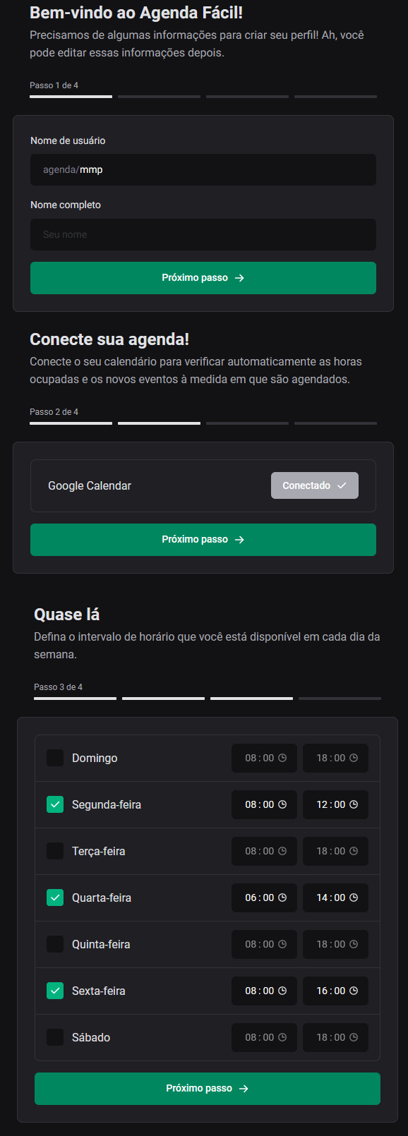 GitHub - mujapira/agenda-facil: Aplicação feita com Next que permite ...