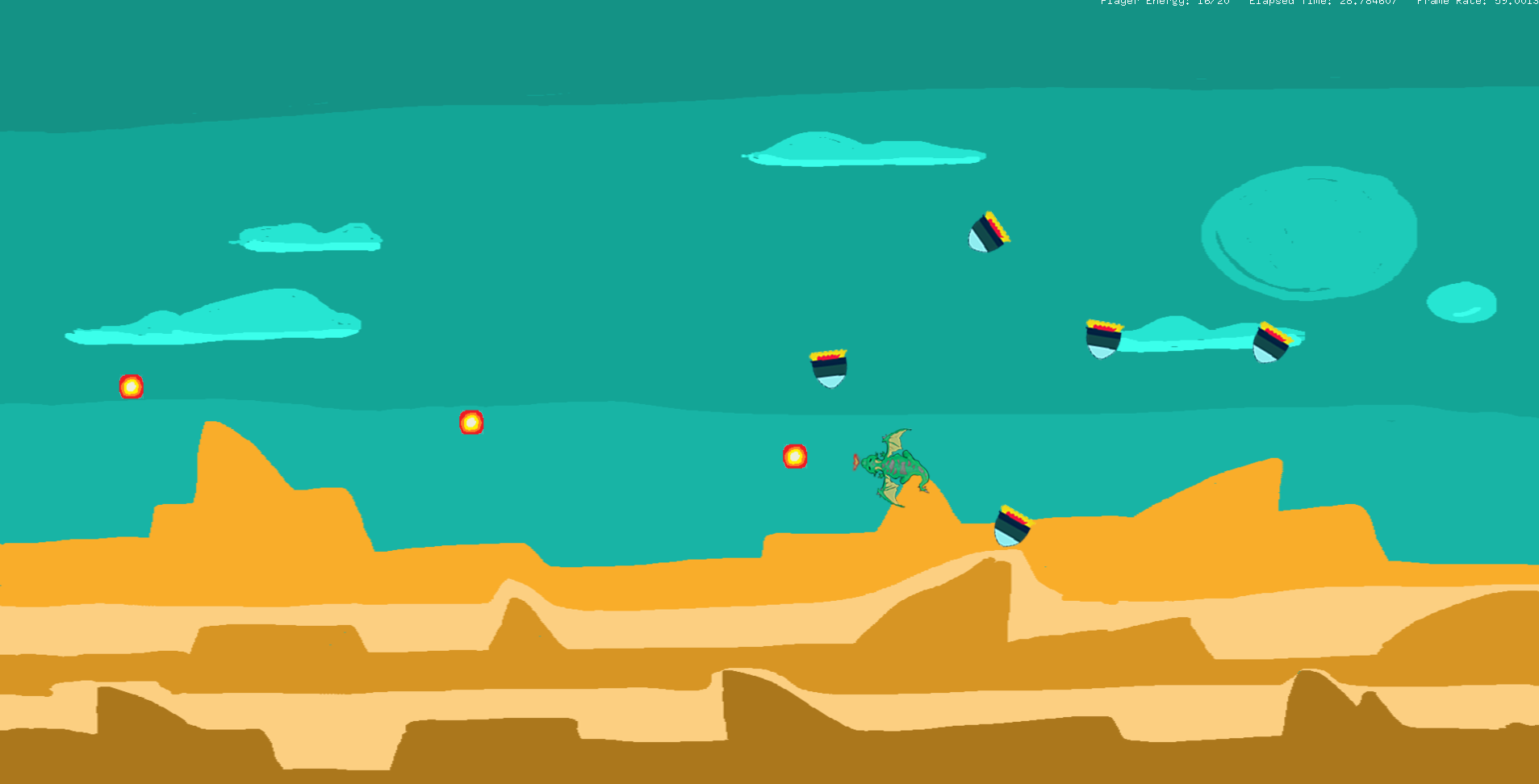 GitHub - SuperJunlw/DragonShootingArcadeGame: A 2D mini arcade game of ...