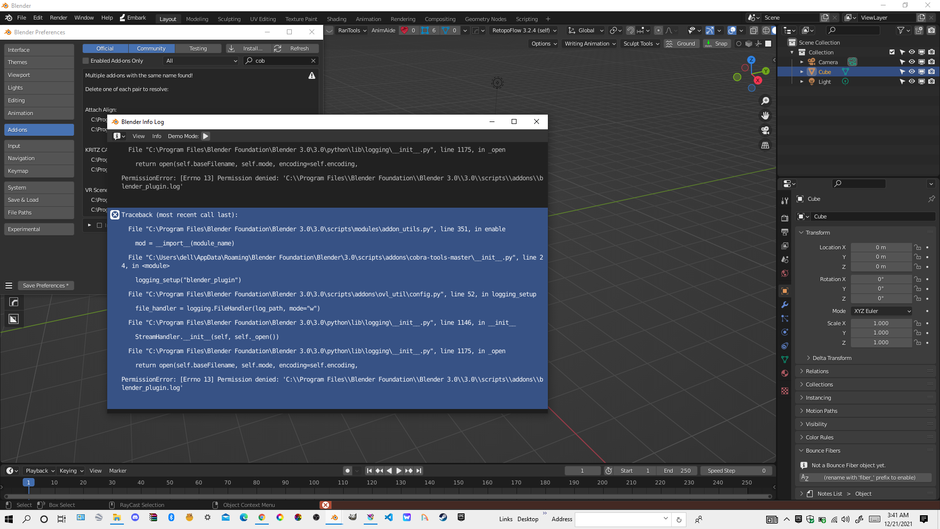 permission denied error · Issue #153 · OpenNaja/cobra-tools · GitHub