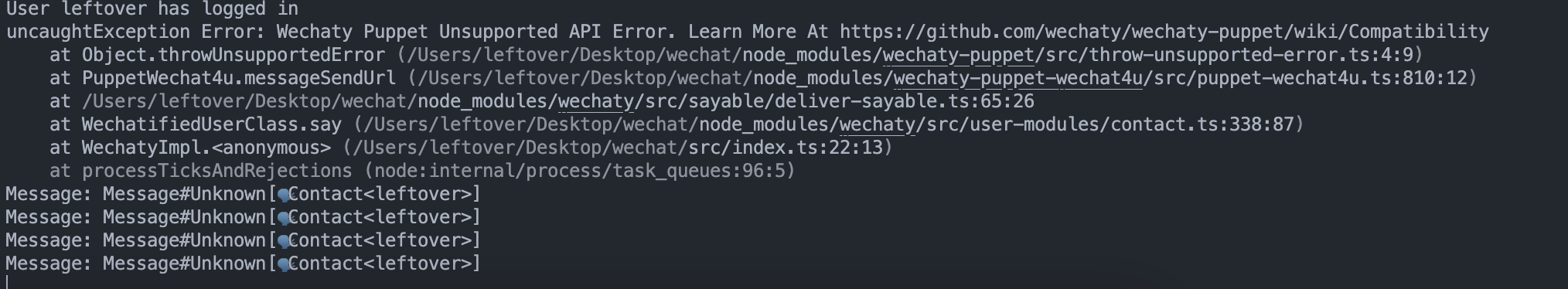 can't send UrlLink · Issue #2463 · wechaty/wechaty · GitHub