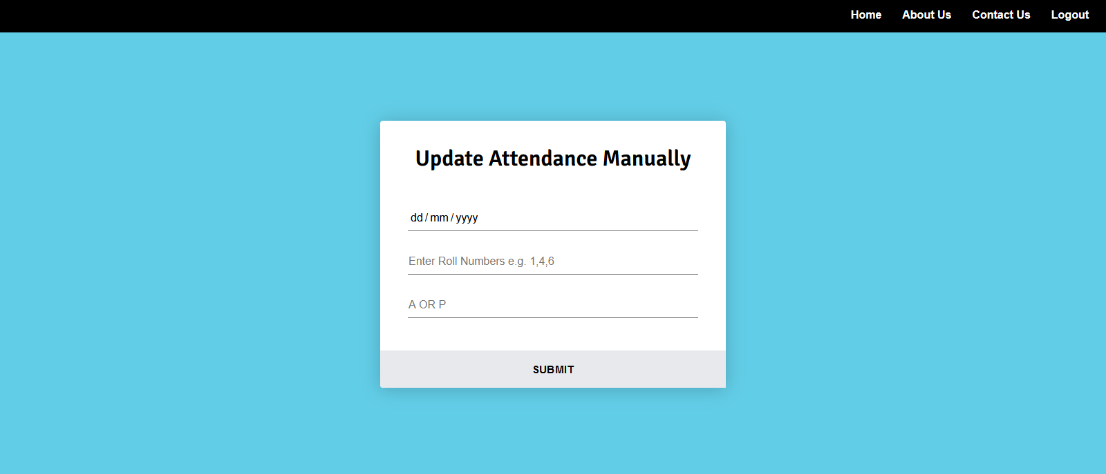 GitHub - Dipakmali100/Vidyarthi-Portal: Students Attendance And Mark Management System: A ...