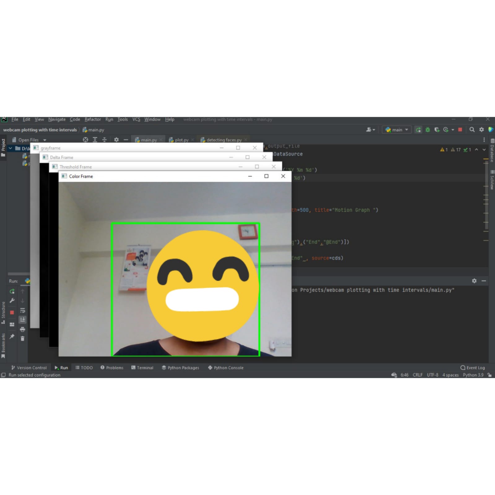 GitHub - kratikasunilgupta/Motion-detection-by-using-webcam-and ...