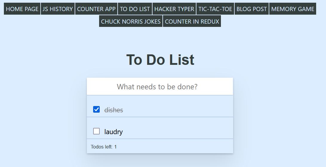 GitHub - nicoleholubkova/React-apps