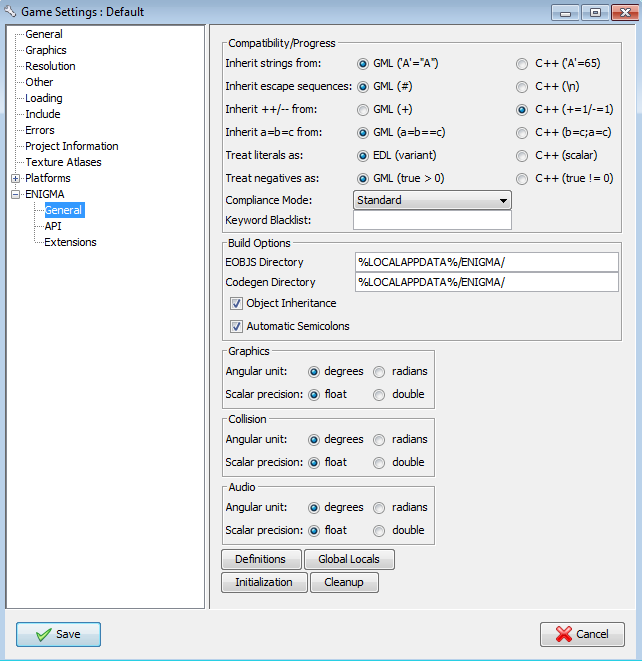 Game fails to compile at the C++ level · Issue #2284 · enigma-dev/enigma-dev · GitHub