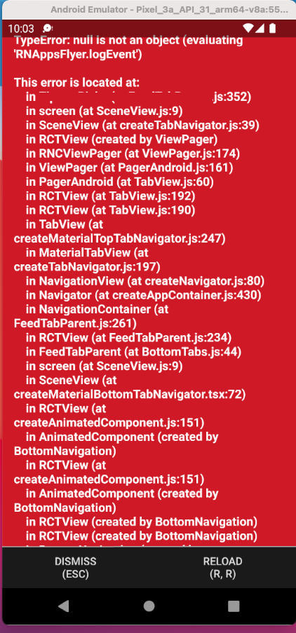 TypeError: null is not an object (evaluating 'RNAppsFlyer.logEvent') · Issue #333 · AppsFlyerSDK ...