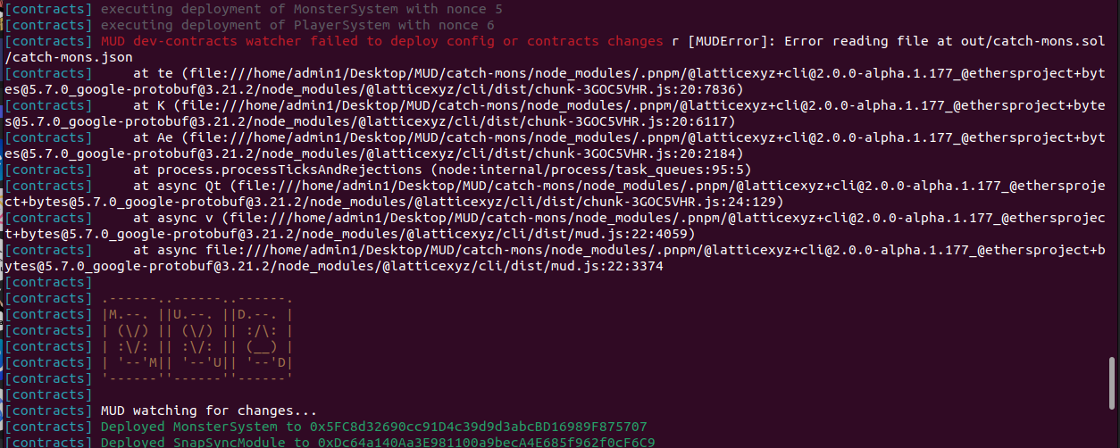 Lint Error If Contract Is Not Called The Same As File · Issue 943 · Latticexyzmud · Github 