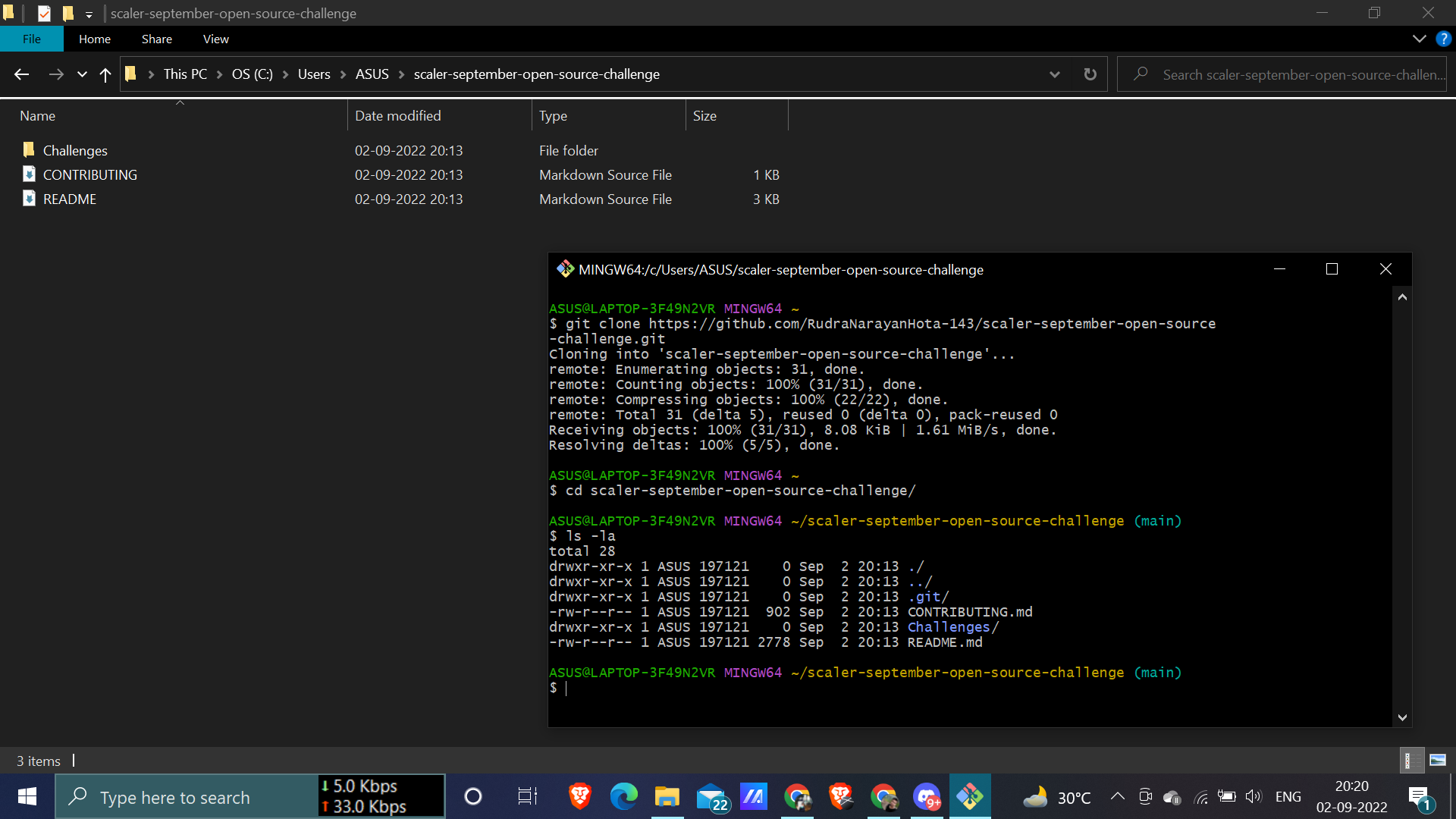 Challenge 1,2,3,4 · Issue #61 · scaleracademy/scaler-september-open-source-challenge-2022 · GitHub