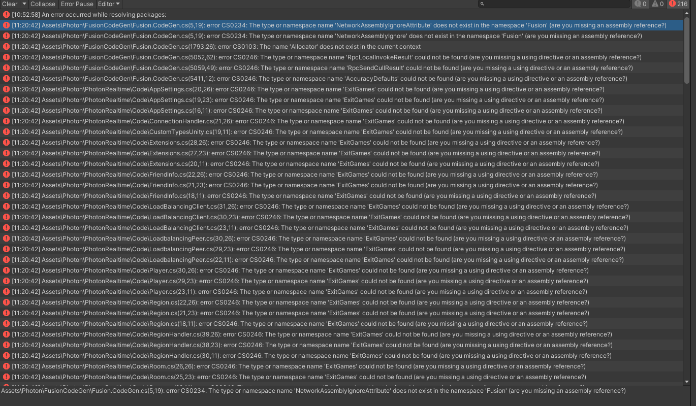 Many Errors Trying To Load The Project · Issue 4 · Oculus Samplesunity Discover · Github