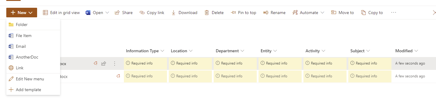 Default Values Are Not Working Propertly In Libraries With Several Content Types · Issue 674