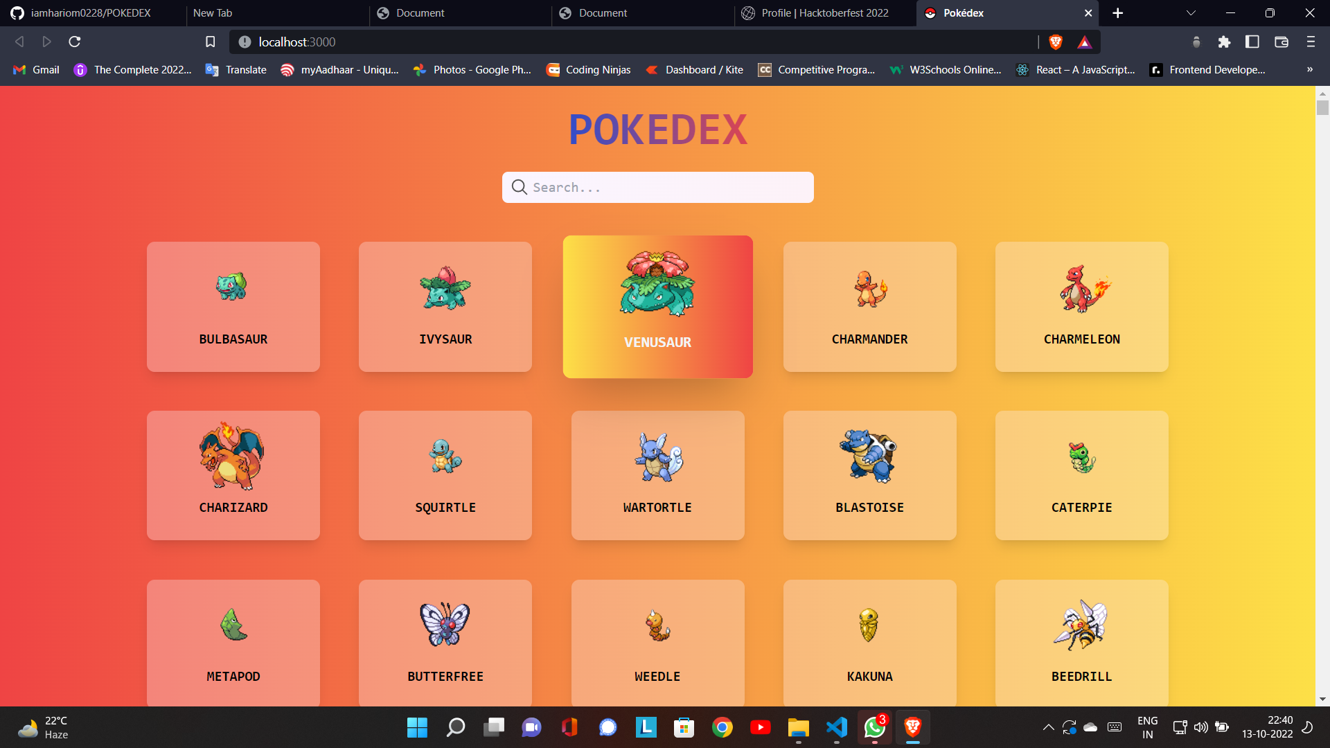 UI design is very simple and not very thematic with respect to pokemon ...