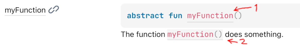 Add styling / CSS class for code element links · Issue #2651 · Kotlin/dokka · GitHub