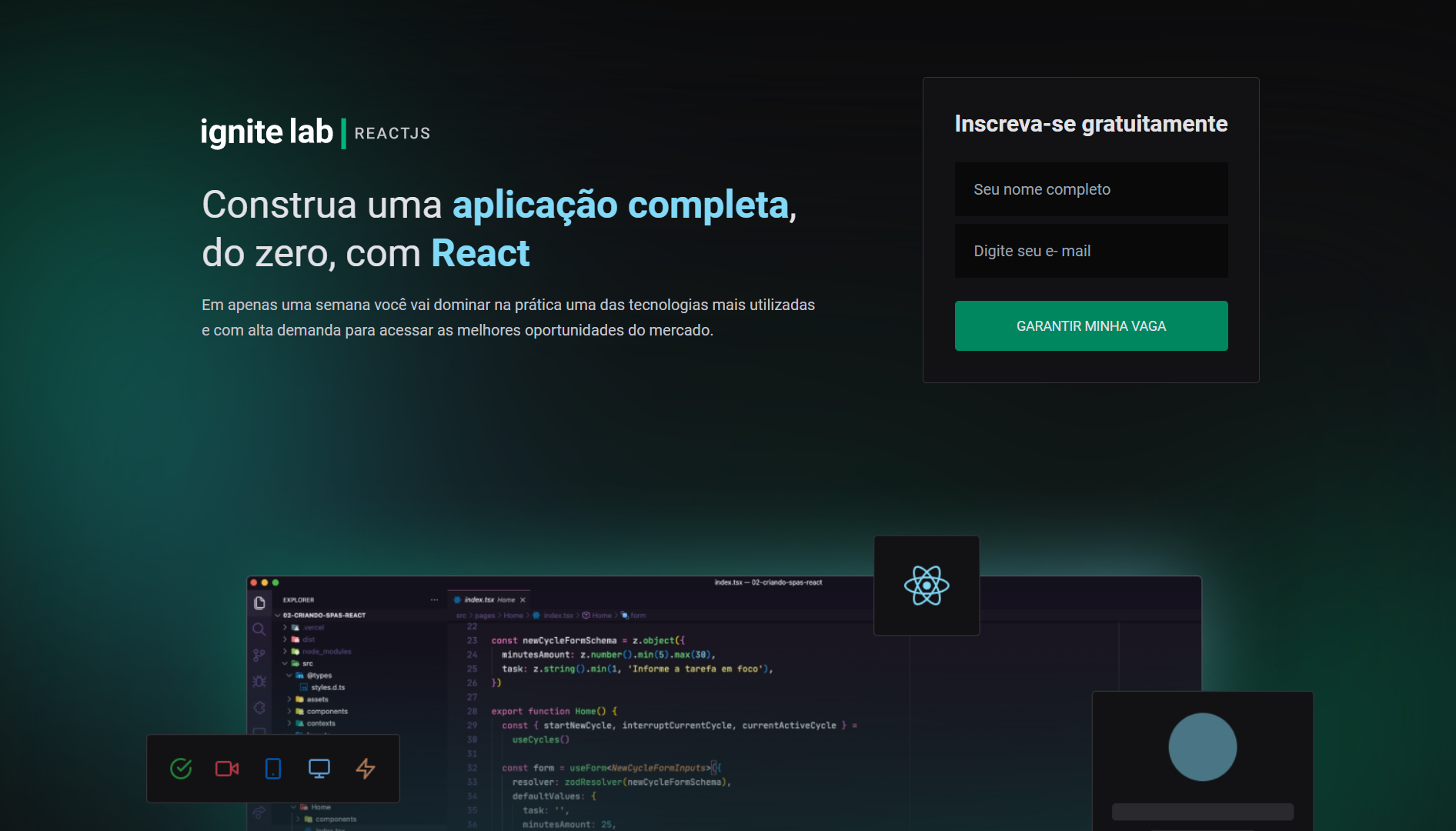 GitHub - ericksalignac/Event-platform: Aplicação React de uma ...