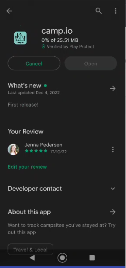 GitHub - pedersenjs/camp.io