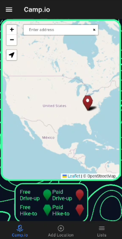 GitHub - pedersenjs/camp.io